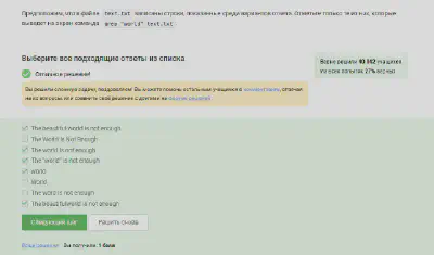 Прохождение внешнего курса на Stepik ("Введение в Linux") | My Multilingual Site